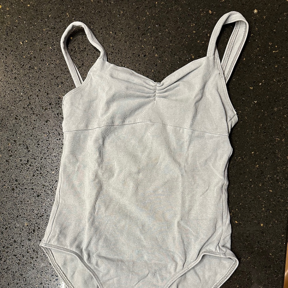 Wear Moi "Glissade" Blue/Gray Leotard - Gem